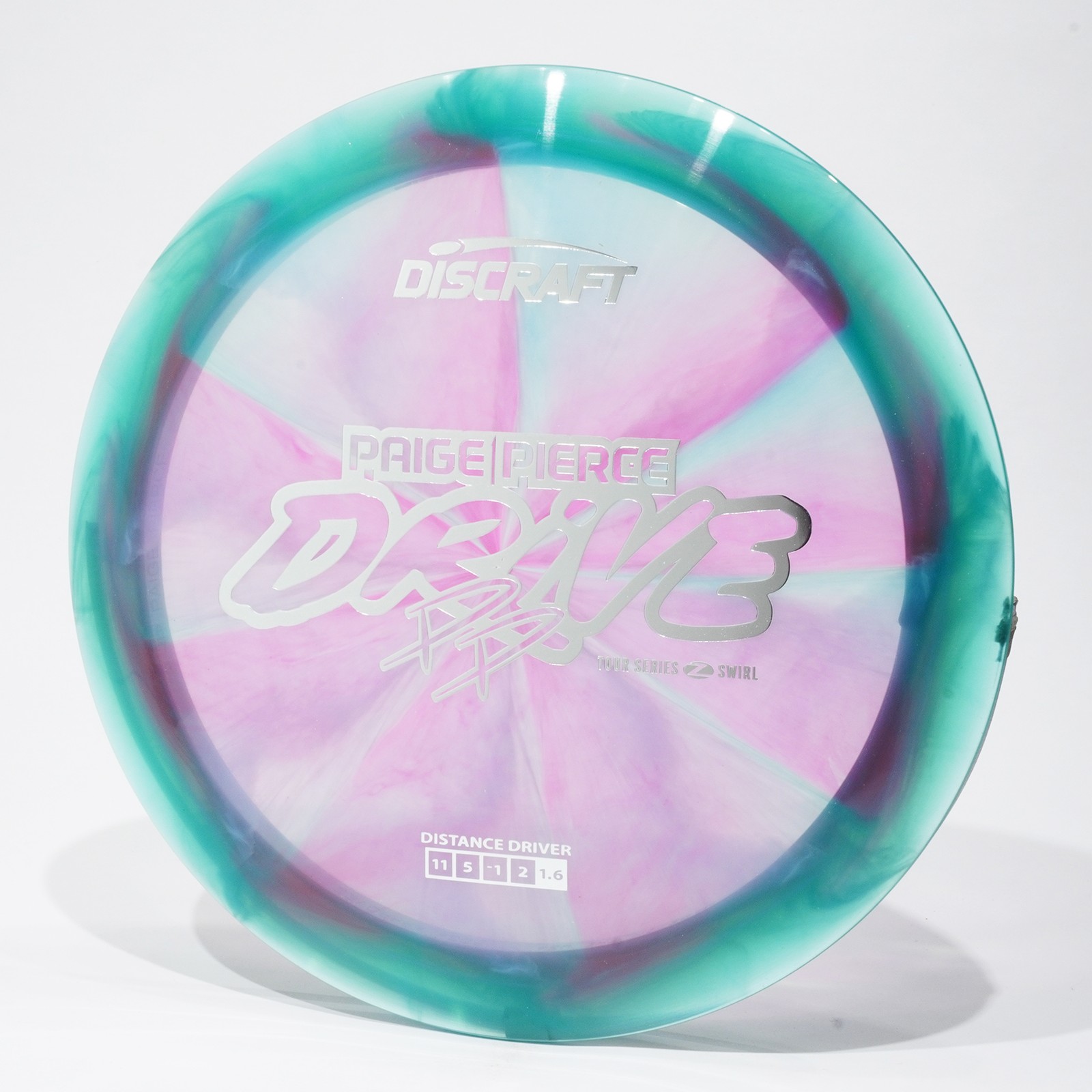 Discraft Paige Pierce Z Swirl Drive 2025 Tour Series Disc Golf Distance ...