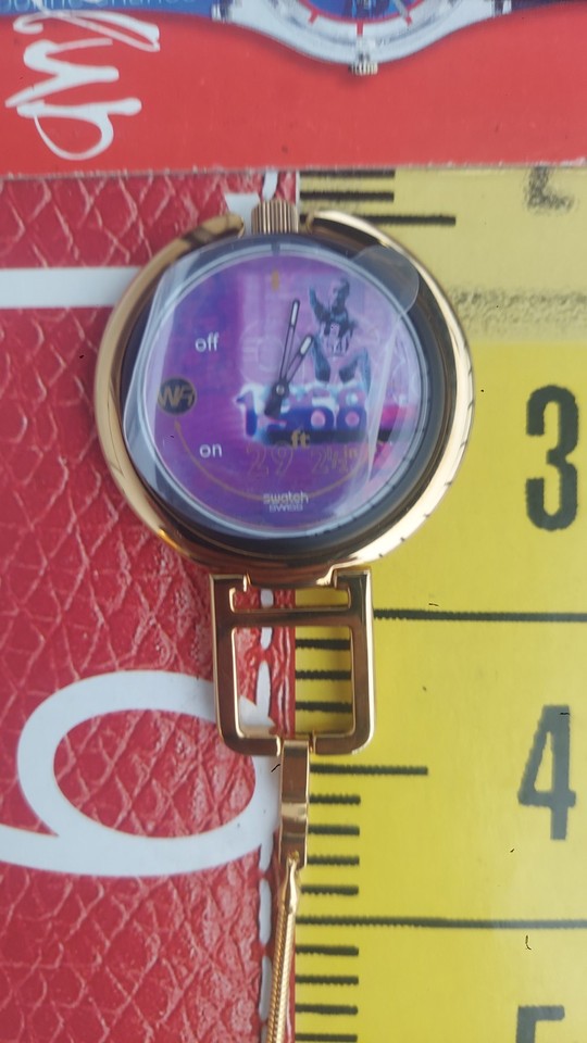 Vintage Swatch Pocket Watch Bob Beamon PUZ100 1996 Olympic Specials ...
