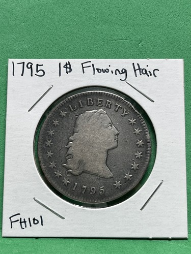 1795 Flowing Hair Dollar 1$ Three Leaves | eBay