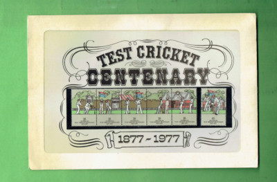 #D399. 1877-1977 TEST CRICKET STAMPS | eBay Australia