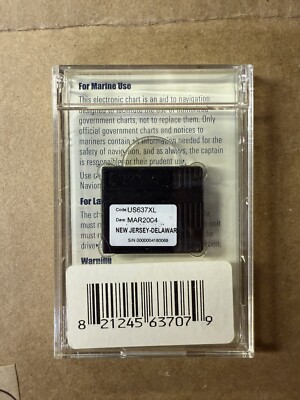 Navionics Chip New Jersey Delaware US637 XL NAVIGATION MAP CHART | eBay