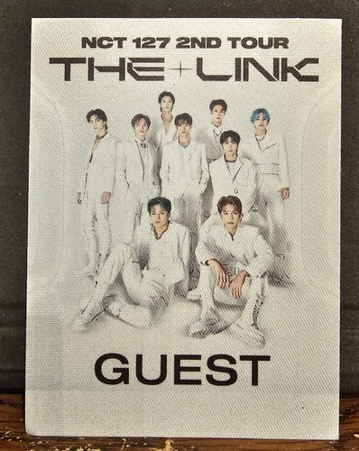 1 UNUSED NCT 127 GUEST VINYL PASS. COLLECTIBLE | eBay