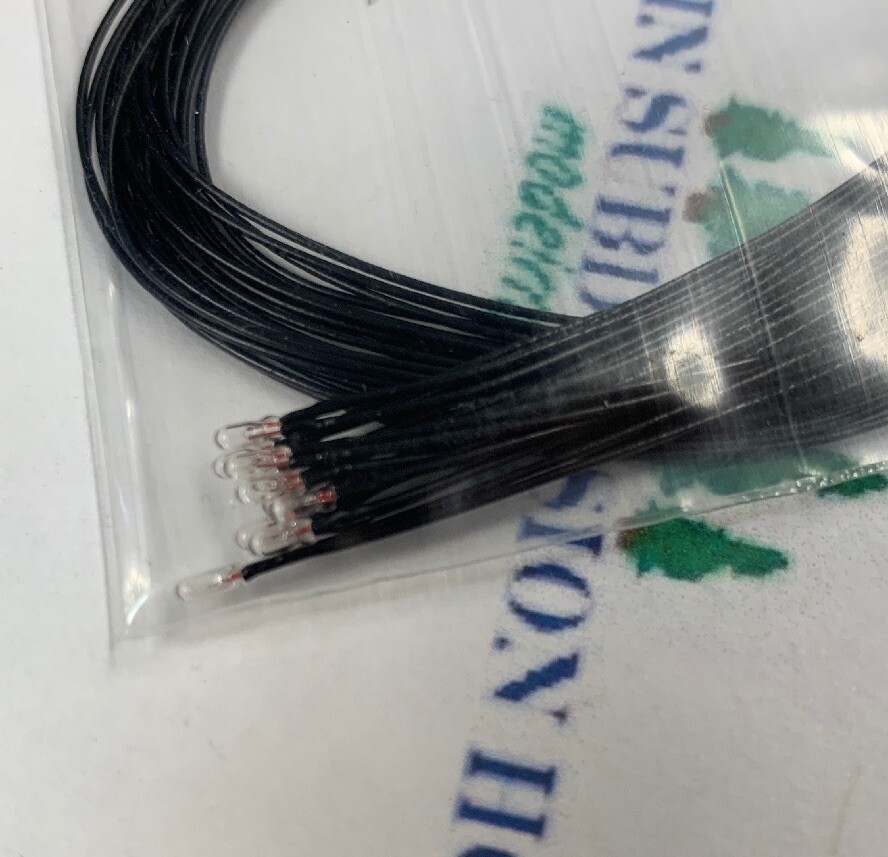 Miniatronics 18-C03-10 Clear Lamps/Bulbs 1.5v 1.2mm 10 pack 18c0310 ...