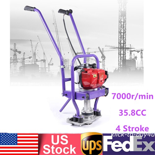 Power Screed 1-6 m Blade Gas 1.36HP 35.8cc Vibrating Concrete Finishing ...