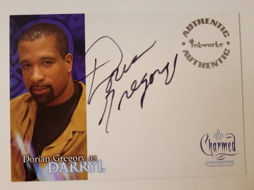 DORIAN GREGORY 2005 DARRYL CHARMED Conversation AUTOGRAPH A2 Chase CARD ...