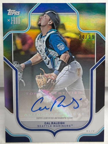 Cal Raleigh 2023 Topps X Jrod - Regenbogen Folie Autogramm Auto #' D 74 ...