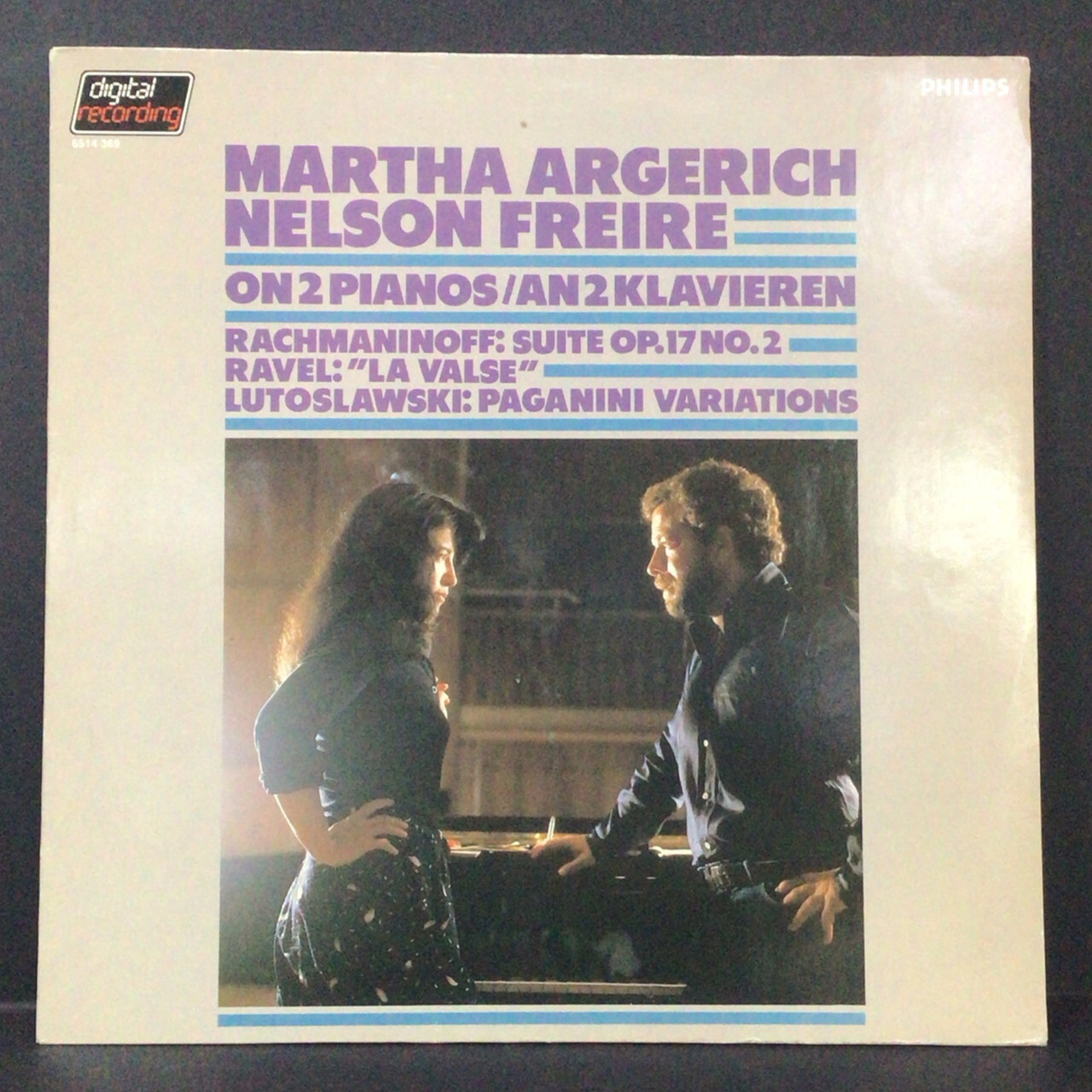 Martha Argerich Nelson Freire On 2 Pianos Holland LP | eBay