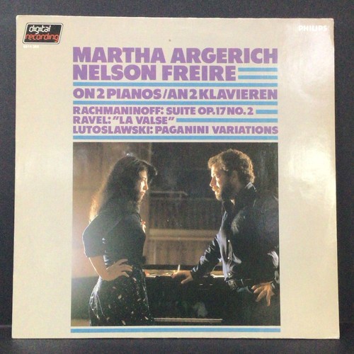 Martha Argerich Nelson Freire On 2 Pianos Holland LP | eBay