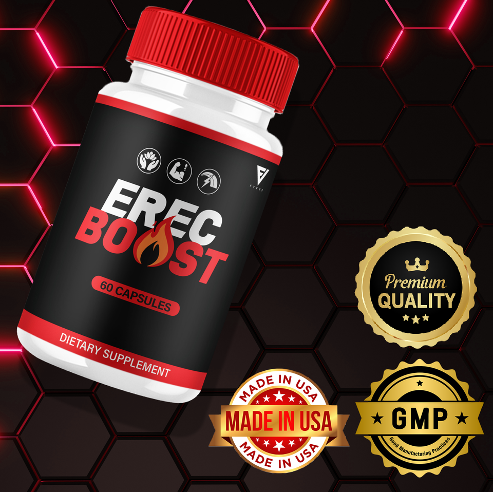Erec Boost for Men ErecBoost Maximum Strength Supplement (60 Capsules ...