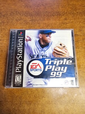 Triple Play 99 (Sony PlayStation 1, 1998)(COMPLETE)(TESTED) 14633078855 ...