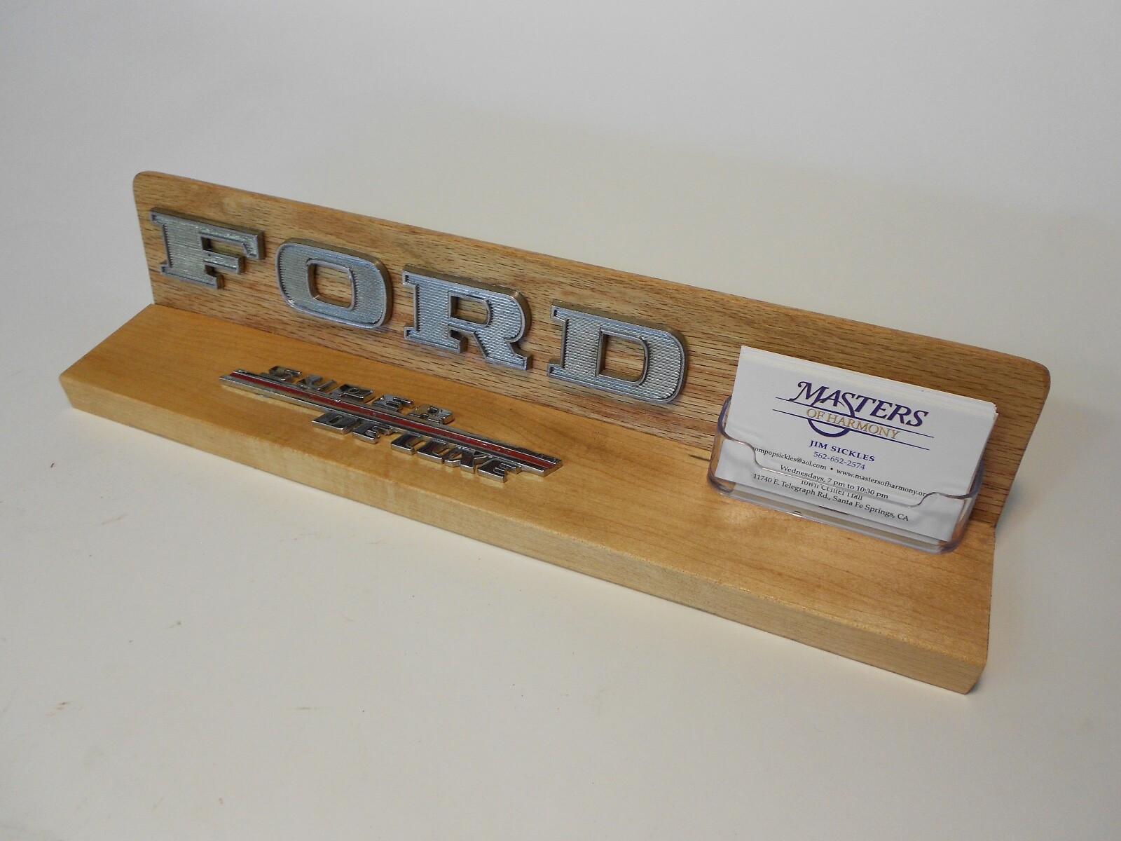 FORD Business Card Holder, Super Deluxe | eBay