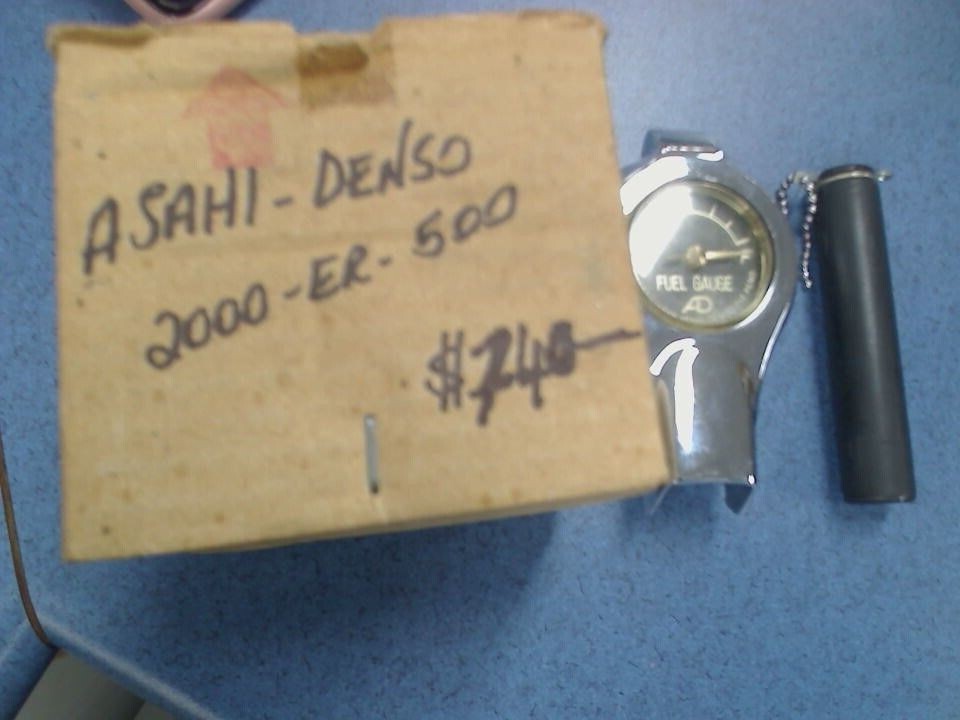 VINTAGE ASAHI-DENSO CAP WITH FUEL GAUGE 48MM TO FIT YAMAHA AUSTRALIAN ...