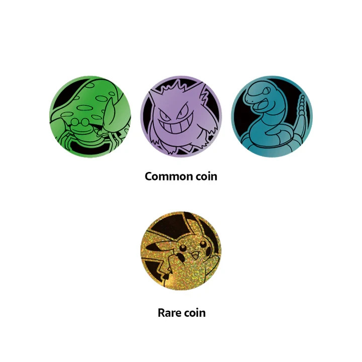 Pokemon TCG S-Chinese Collect 151 Surprise Booster Coin Collection Set ...