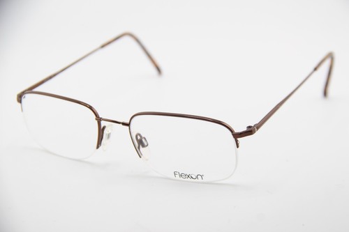 FLEXON 606 BY MARCHON COFFEE AUTHENTIC DESIGNER FRAMES EYEGLASSES 52-19 ...