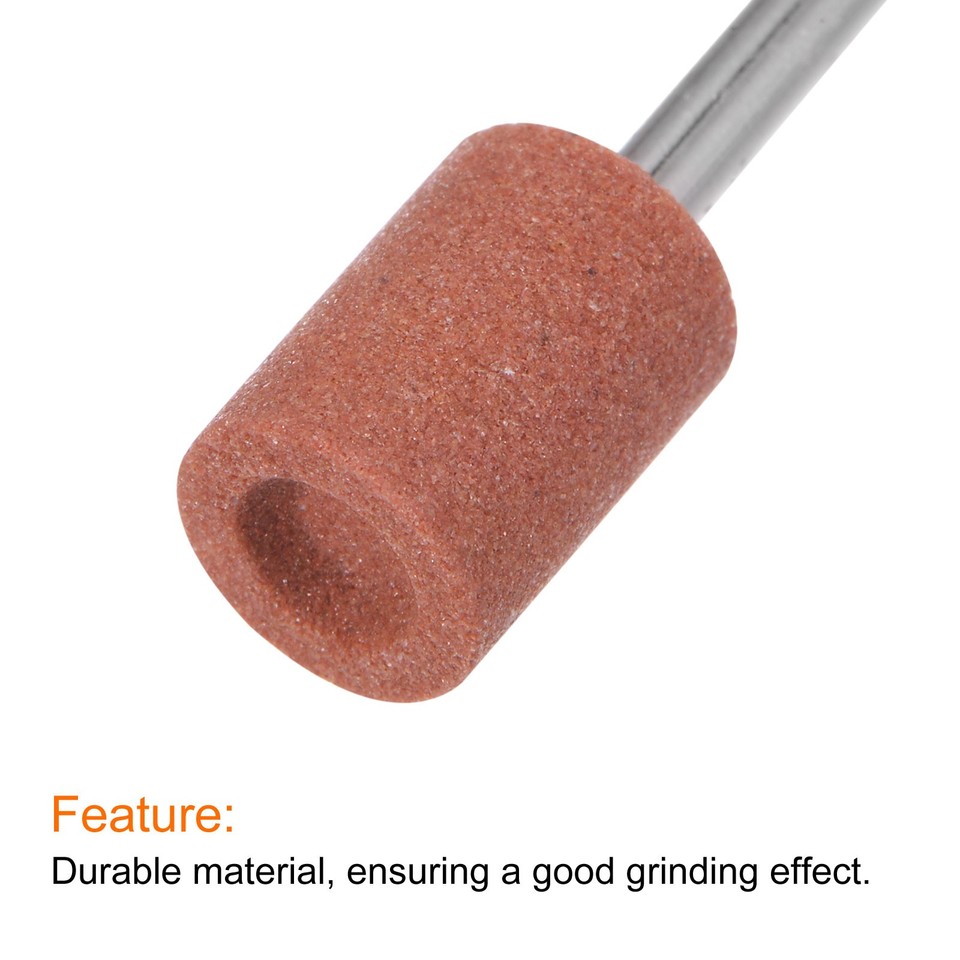18 Pack Rotary Grinding Stones 1/8" Cylindrical Shape Abrasive Mounted ...