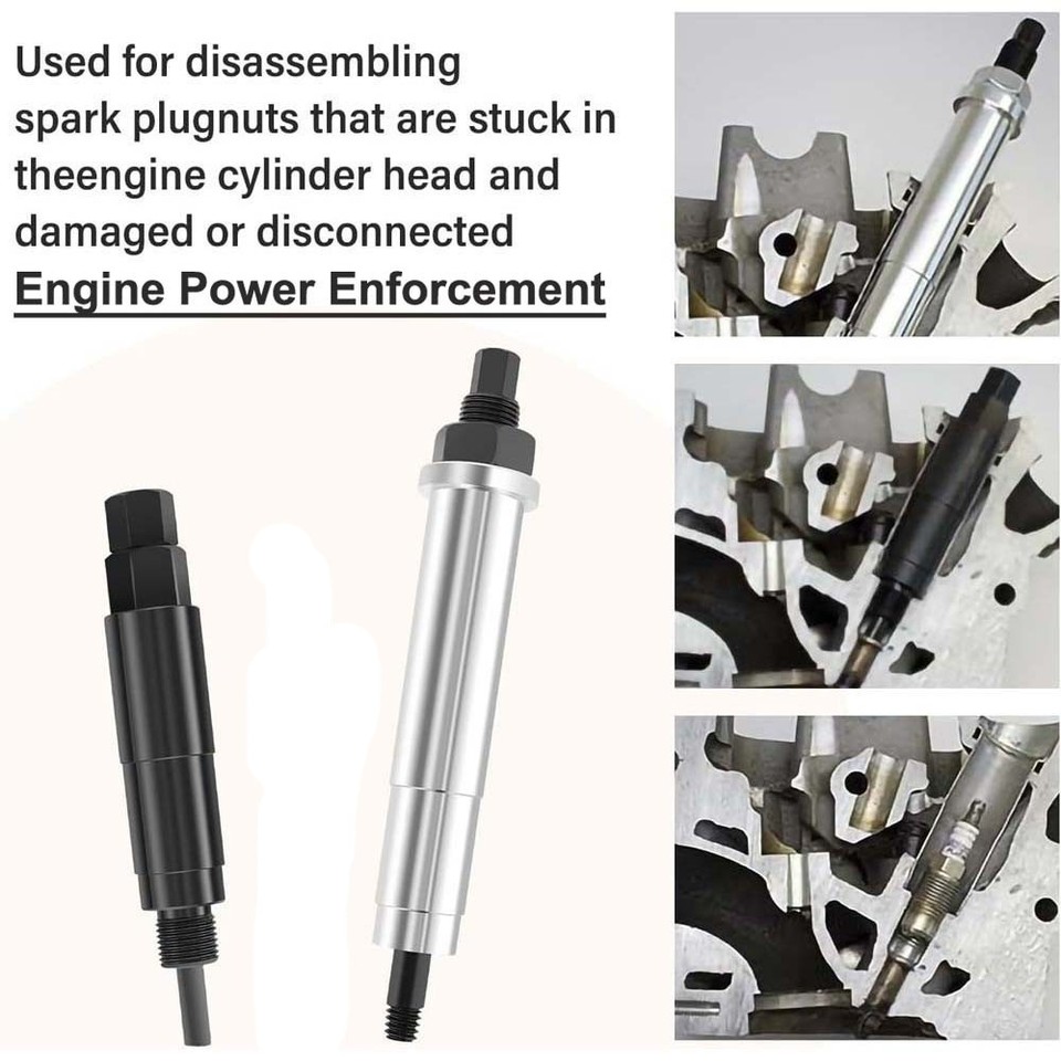 Broken Spark Plug Remover Extractor Kit For Ford Lincoln Triton 5.4L ...
