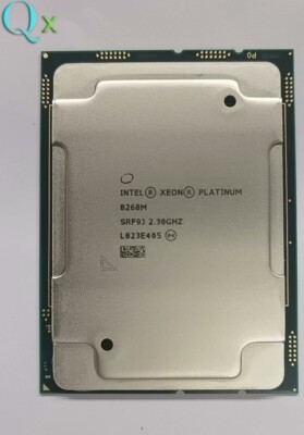 Intel Xeon Platinum 8260M QS LGA3647 CPU Processor 2.3GHz 24 Cores 48 ...