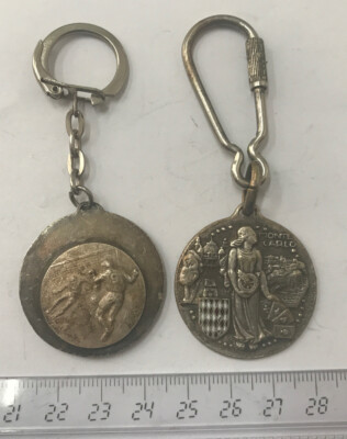 LOT 2 KEY CHAINS ANCIENT MONACO REF58428 | eBay