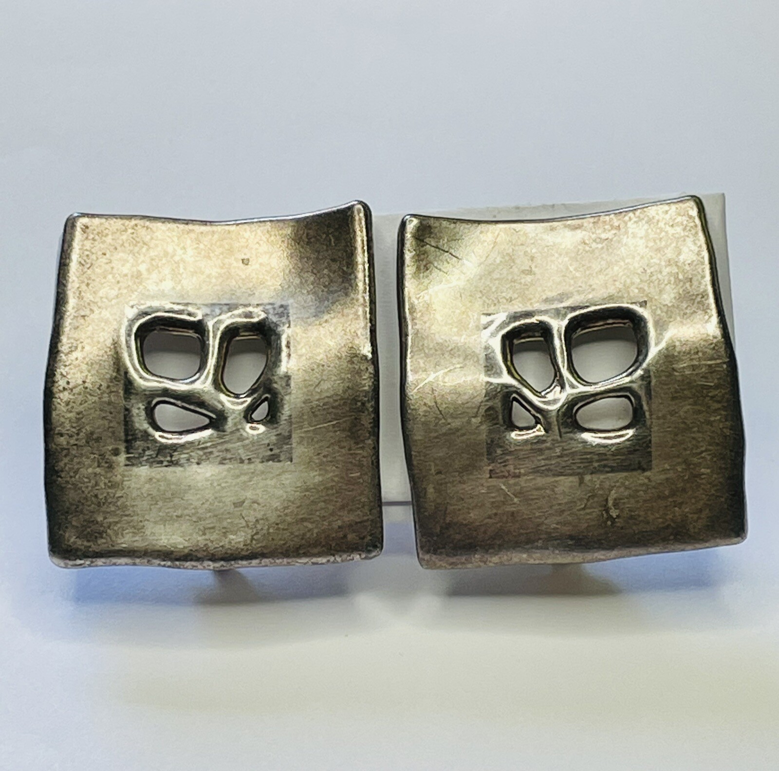 Vintage Bat Ami Israel Sterling Electroform Large Cli… - Gem