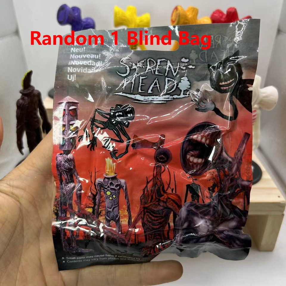 8PCS Siren Head Toys Action Figure Sirenhead Figure Horror Model Doll ...