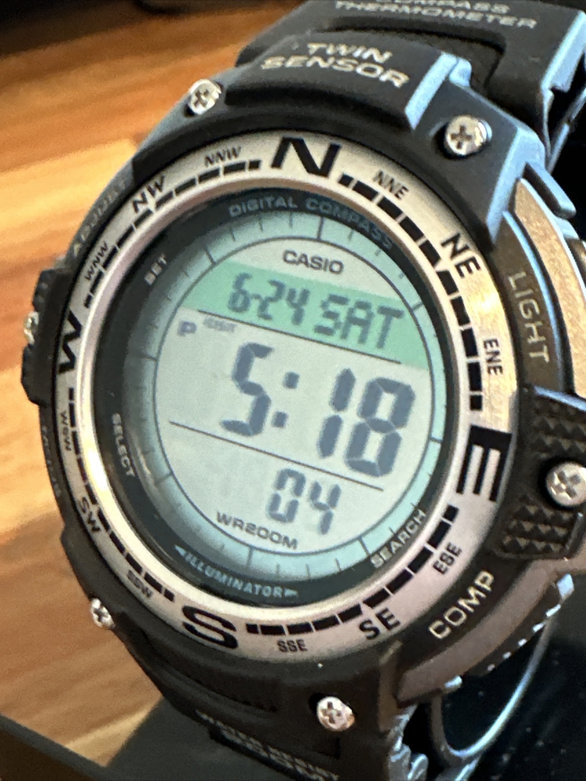 Casio SGW100-1V Men's Gray Watch for sale online | eBay