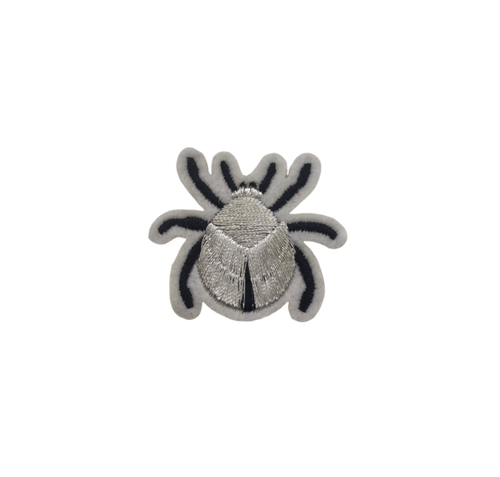 Silver Beetle Patch Insect Heat Adhesive Iron Clothes Small Anim Patch ...