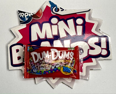 *Zuru Mini Brands Collectible Toy* Series 1 - Dum Dums Packet | eBay UK