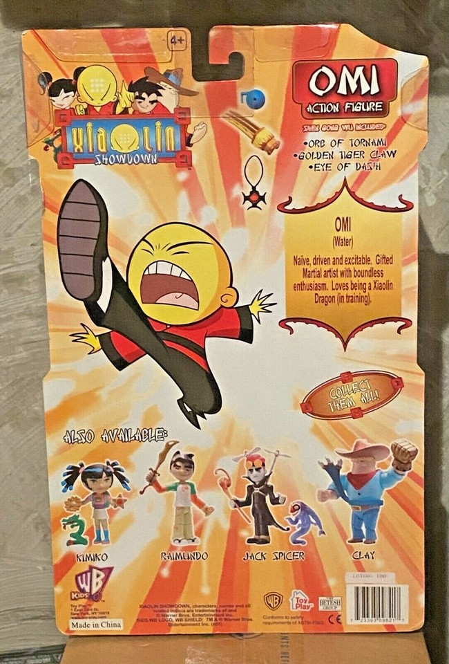Xiaolin Showdown Omi Action Figure MOSC | eBay