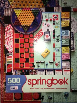 Springbok Puzzles Board Games 500 Piece Family Puzzle - Mint and 100% ...