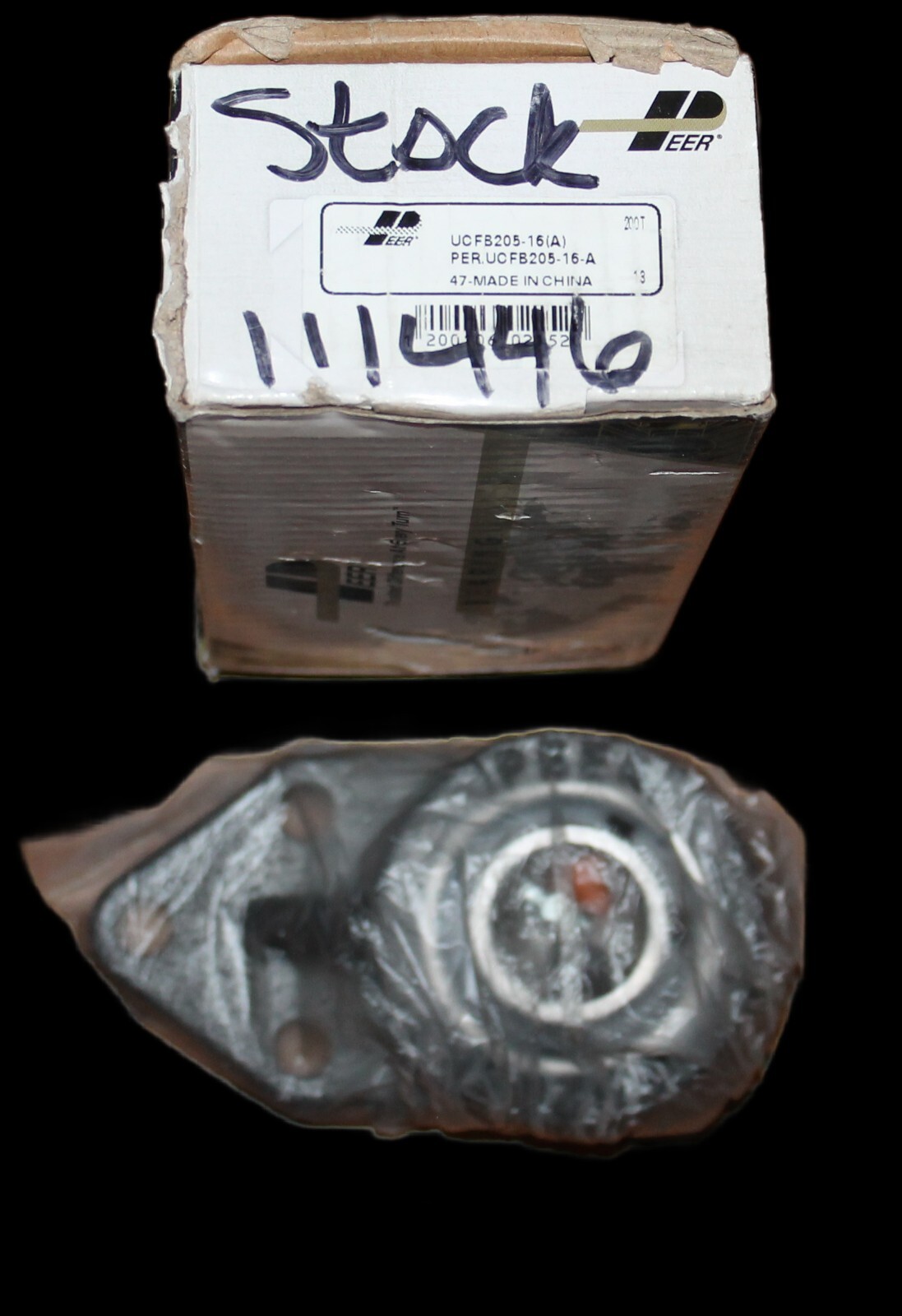 PEER Bearing UCFB205-16 Flange-Mount Ball Bearing Unit - 1 in Bore 3 ...