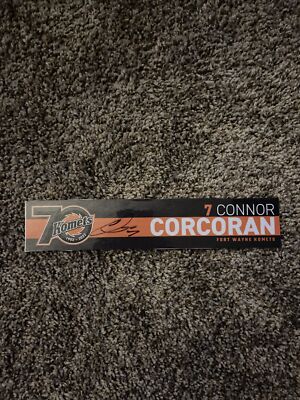 Fort Wayne Komets Autographed Locker Tag, Connor Corcoran | eBay