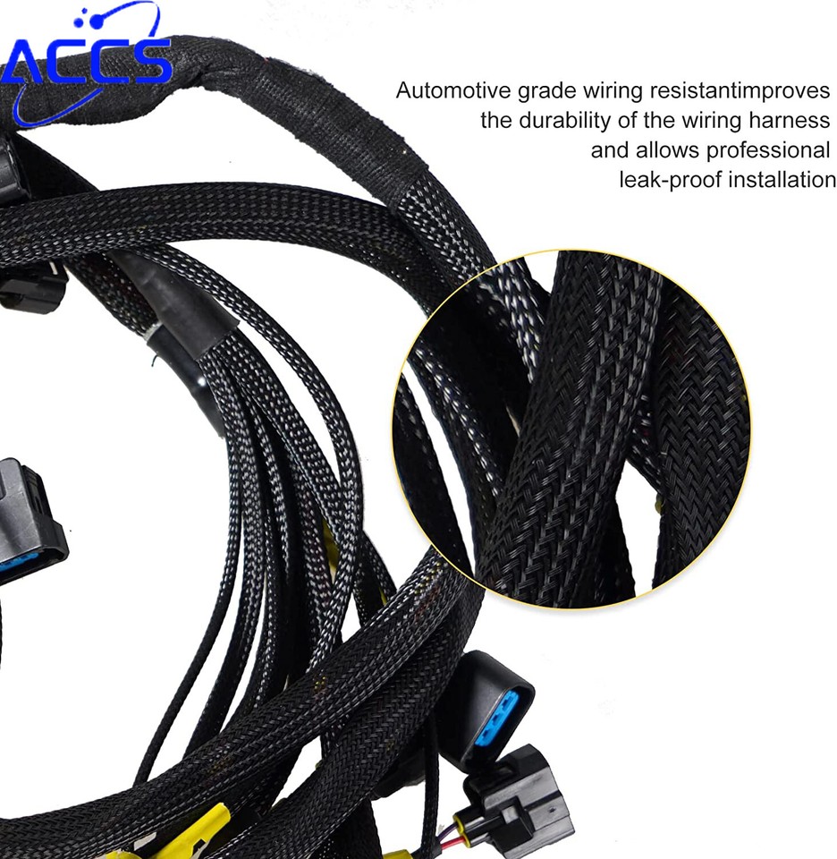 K20 K24 K-Series Tucked Engine Harness For Honda Acura K-Swap Integra ...