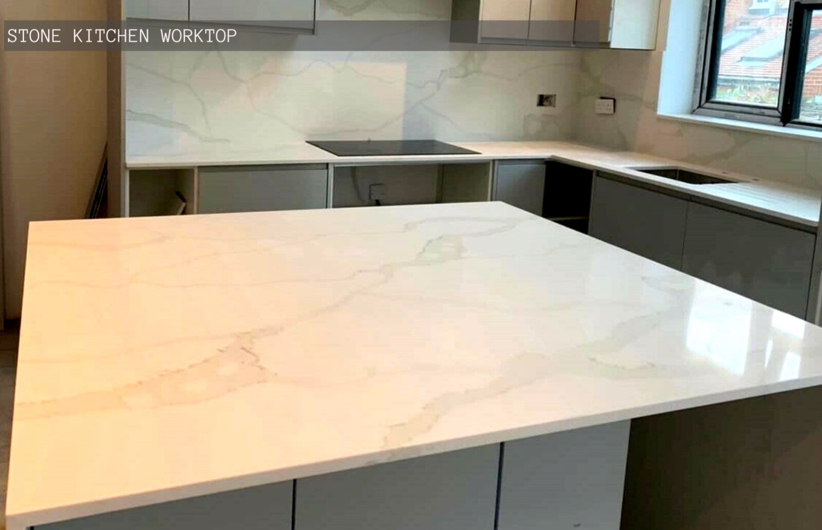 Calacatta Gold kitchen worktop supply and fit affordable quality ...