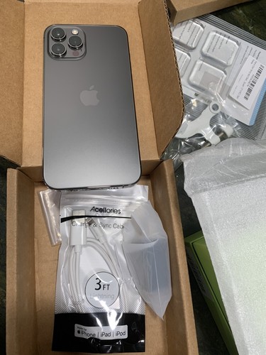 Apple iPhone 12 Pro Max - 128 GB - Gray (Unlocked) for sale online | eBay