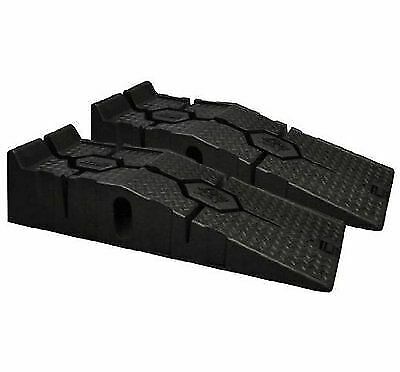 Rhino Ramp Max Portable Auto Car Lifting Ramps Non-skid Base 17 Degree ...