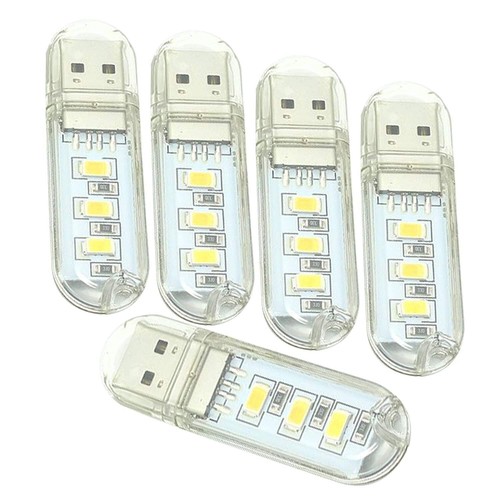 Usb Reading Light Mini Portable Led Night Light Usb Keychain Lights For ...