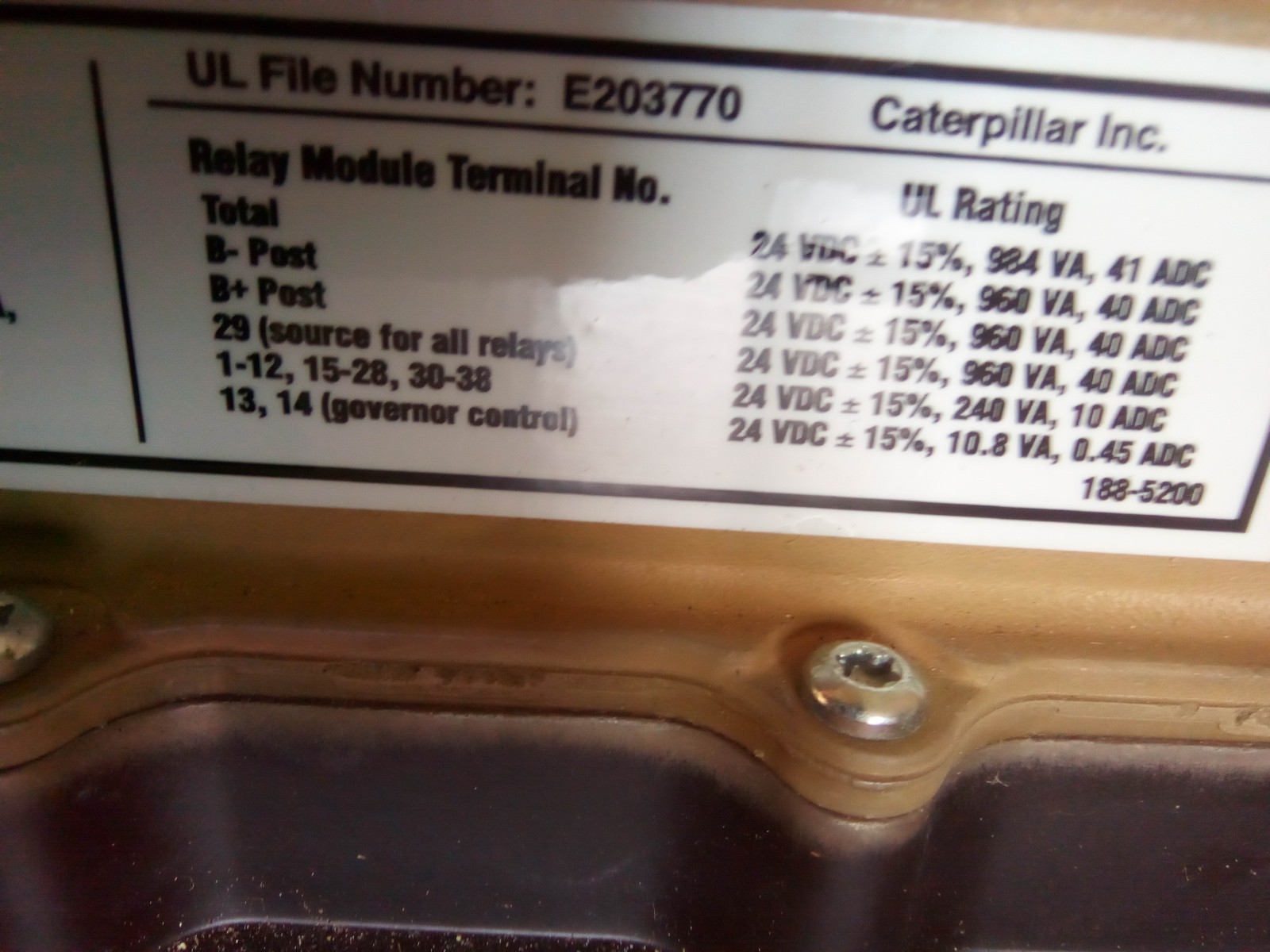 Caterpillar+Generator+EMCP+2+Control+Panel+133-6350+333-2392 for sale ...