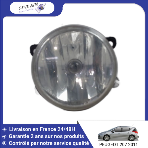 🇫🇷 PHARE ANTIBROUILLARD AVANT DROIT PEUGEOT 207 SW 9685425280 ♻️ | eBay
