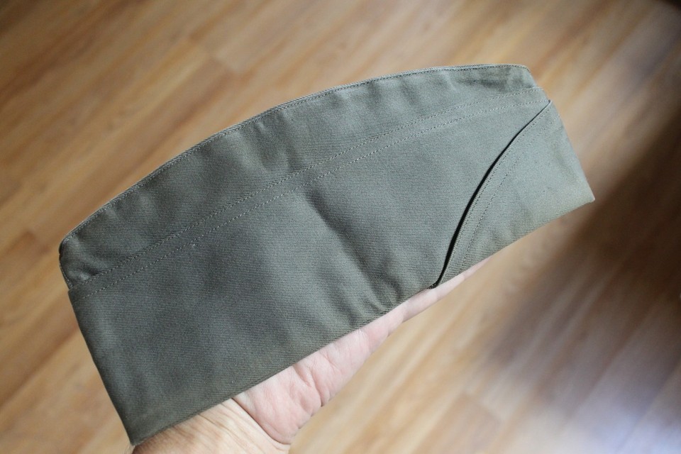 WW2 US Navy Slate Gray Overseas cap WWII | eBay