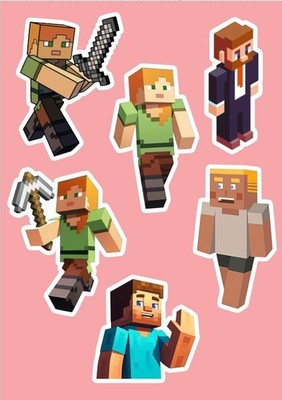 Minecraft characters | eBay