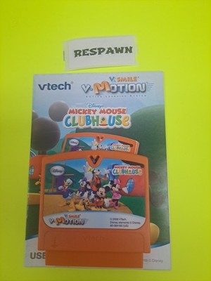 2008 Vtech VSmile VMotion Disney Mickey Mouse Clubhouse Game Cartridge ...