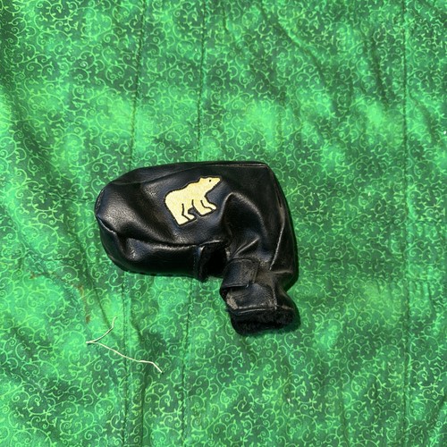 Golden Bear Jack Nicklaus Blade Putter Head Cover Black & Gold ...