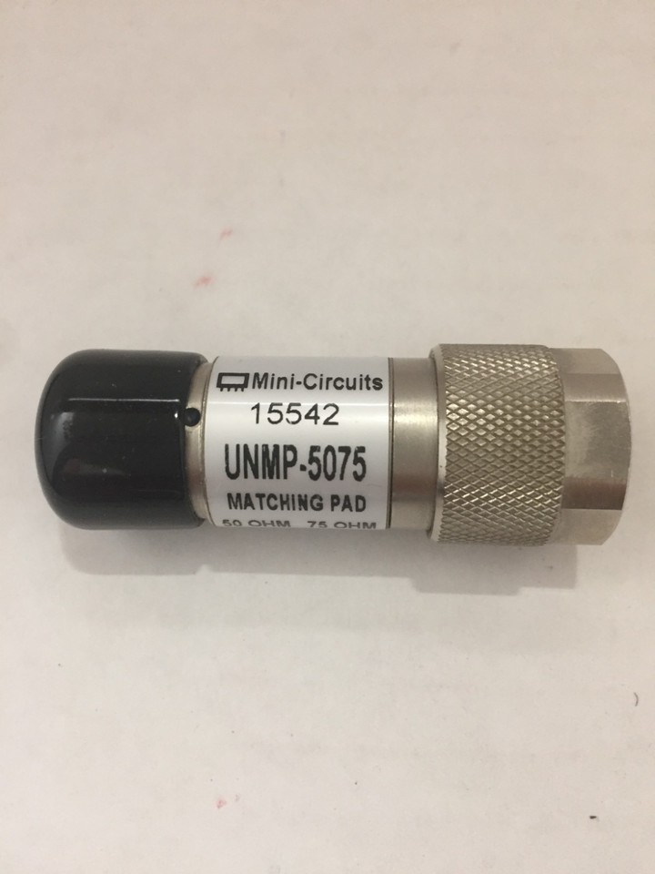 Mini Circuits Matching Pad 50 ohm to 75 ohm, N type | eBay