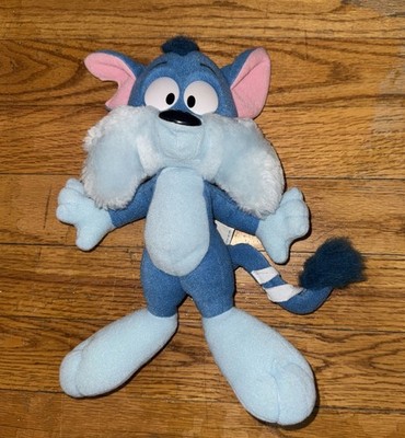 Vintage 90s Tiny Toon Adventures Furrball Plush Cat Playskool Warner ...