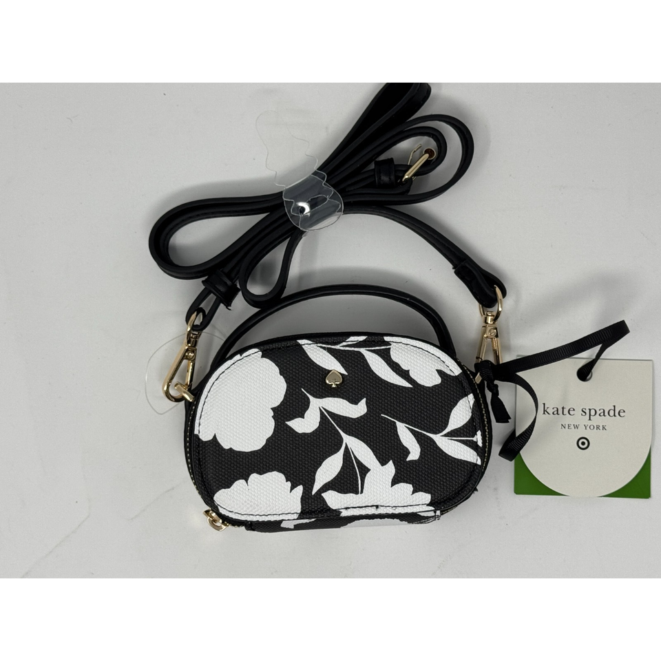 kate spade new york x Target Classic Rose Mini Crossbody Bag - Black ...