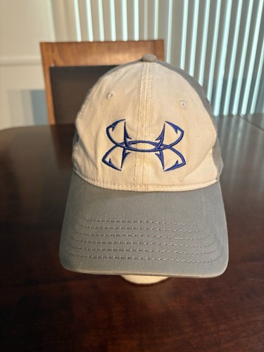 Under Armour Fishing Hat Cap Fish Hook Logo Stitched Nice Look Clean | eBay