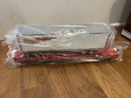 MTH 20-95216 TCA Convention Red Flat Car with trailer | eBay