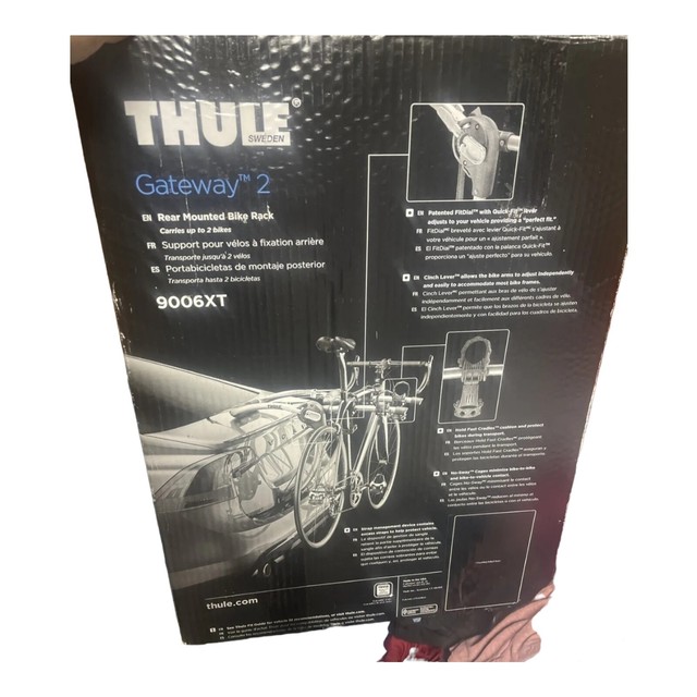 Thule Gateway 9006xt 2 Bike Carrier Bicycle Car Rack for sale online | eBay
