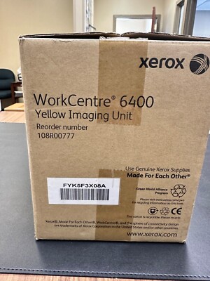 Xerox WorkCentre 6400 - Yellow Imaging Unit - 108R00777 | eBay