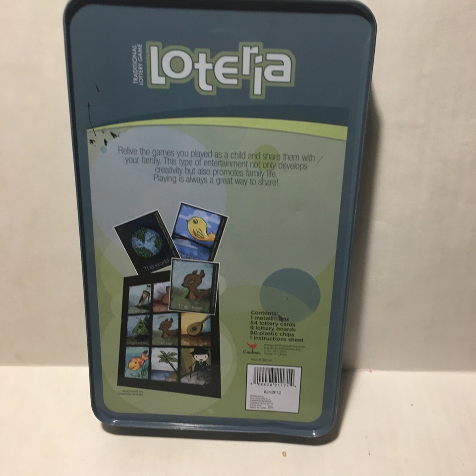 Loteria Traditional Lottery Game Make Offers | eBay